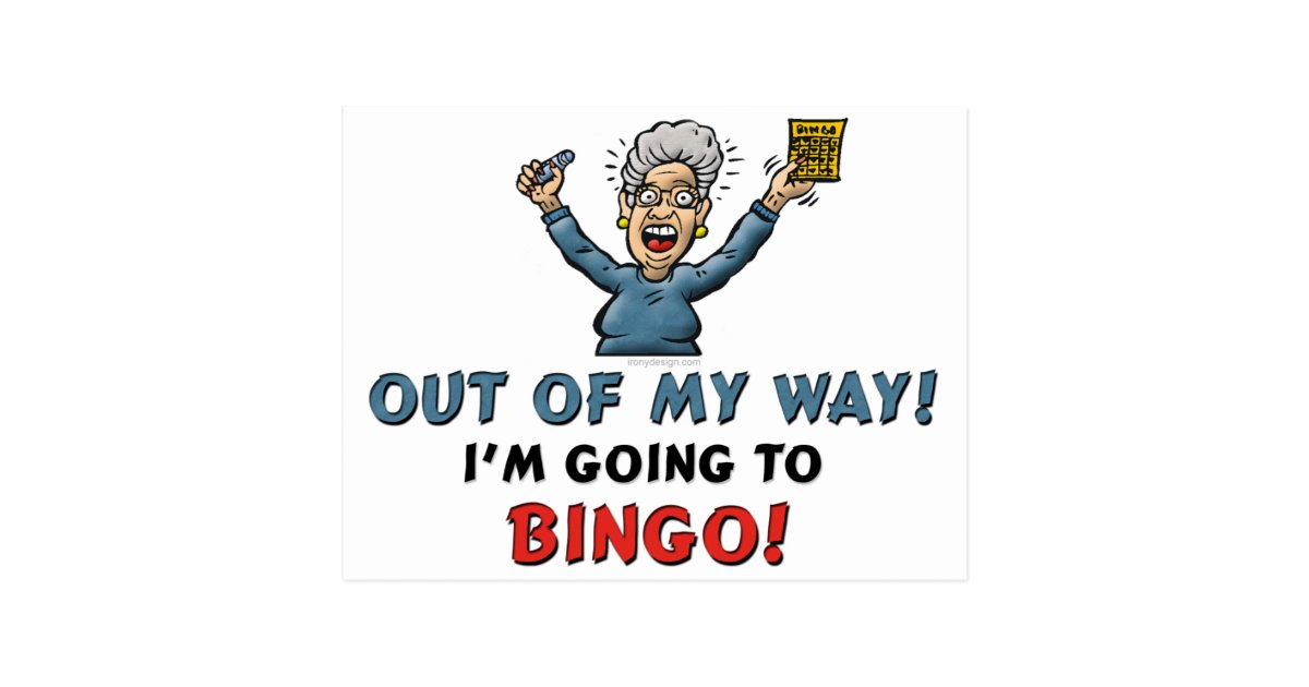 Bingo Lovers Postcard | Zazzle.com