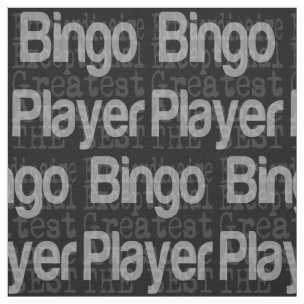 Bingo Fabric | Zazzle