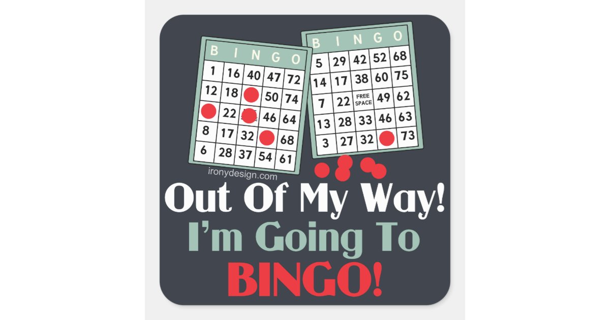 Bingo Players Square Sticker | Zazzle