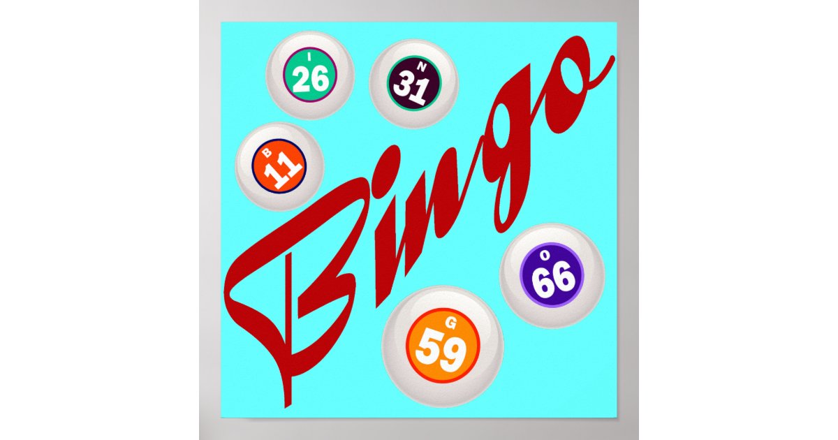 Bingo Poster | Zazzle