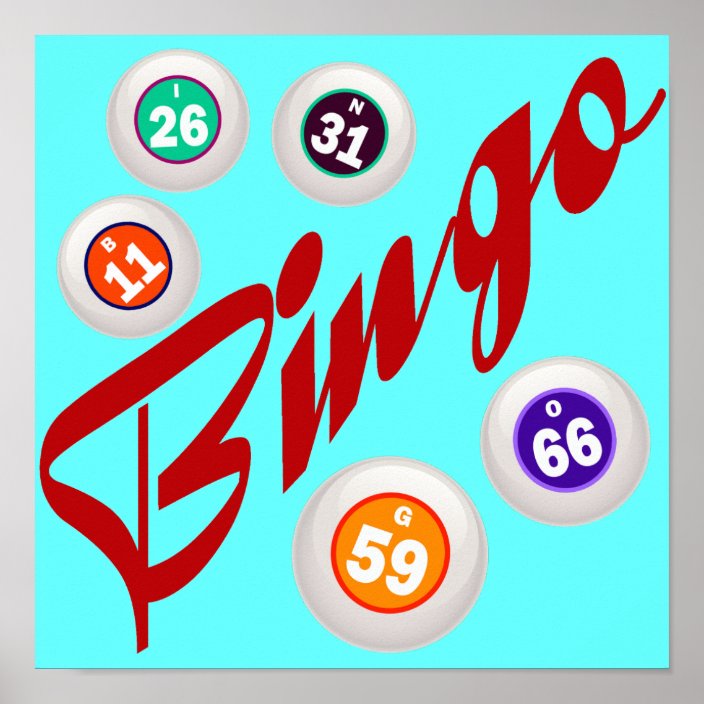 Bingo Poster | Zazzle