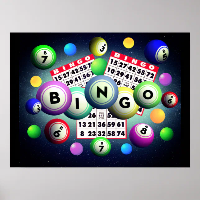 Bingo poster | Zazzle