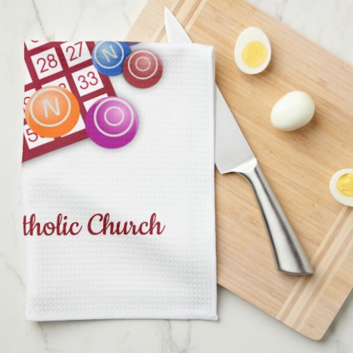 Bingo Winner Kitchen Towel | Zazzle