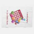 Bingo Winner Kitchen Towel | Zazzle