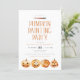BINX Fall Halloween Pumpkin Painting Birthday Invitation | Zazzle