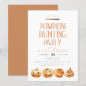 BINX Fall Halloween Pumpkin Painting Birthday Invitation | Zazzle
