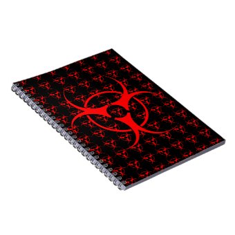 Bio-hazard Notebook Biohazard Sketch Pad Journal | Zazzle