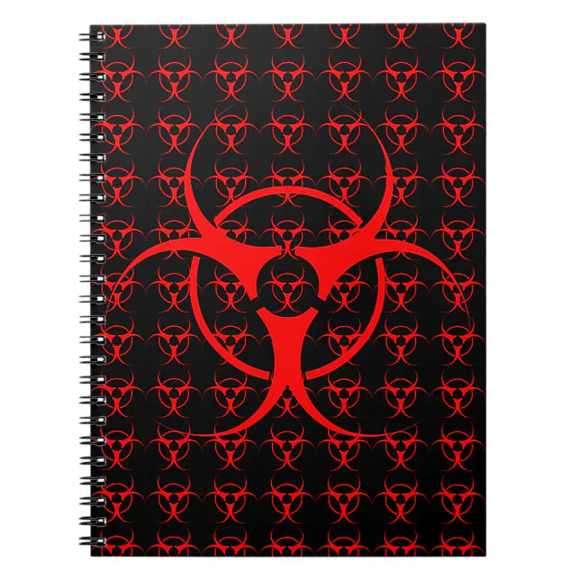 Bio-hazard Notebook Biohazard Sketch Pad Journal | Zazzle