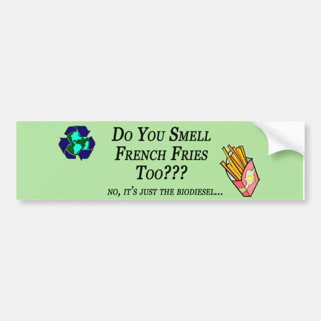 biodiesel bumper sticker | Zazzle
