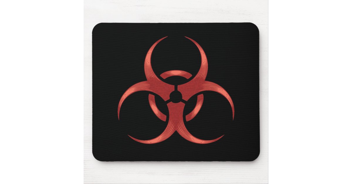 Biohazard 1 mouse pad | Zazzle