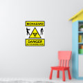 Biohazard Danger Active Zombie Zone poster | Zazzle