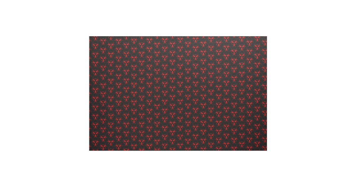 Biohazard Fabric Personalized Biohazard Fabric | Zazzle