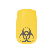 Biohazard Icon Minx Nail Art | Zazzle
