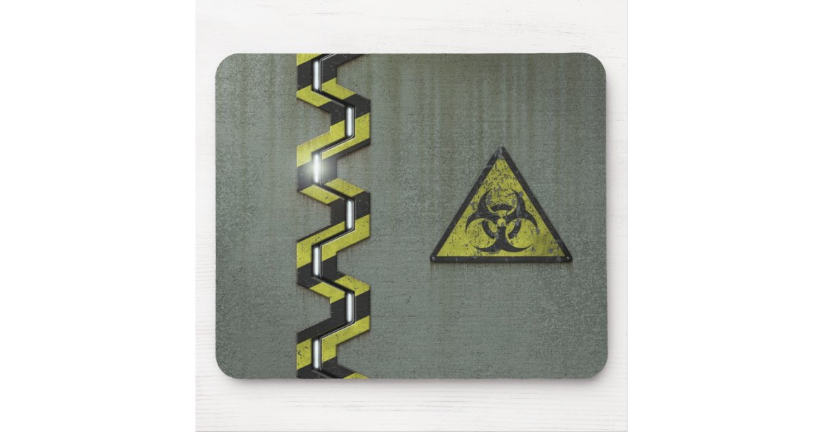 biohazard mouse pad | Zazzle