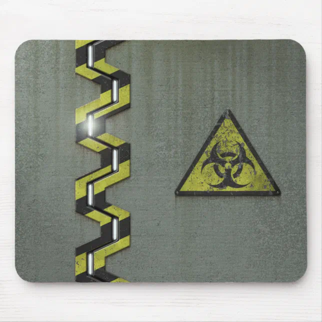 biohazard mouse pad | Zazzle