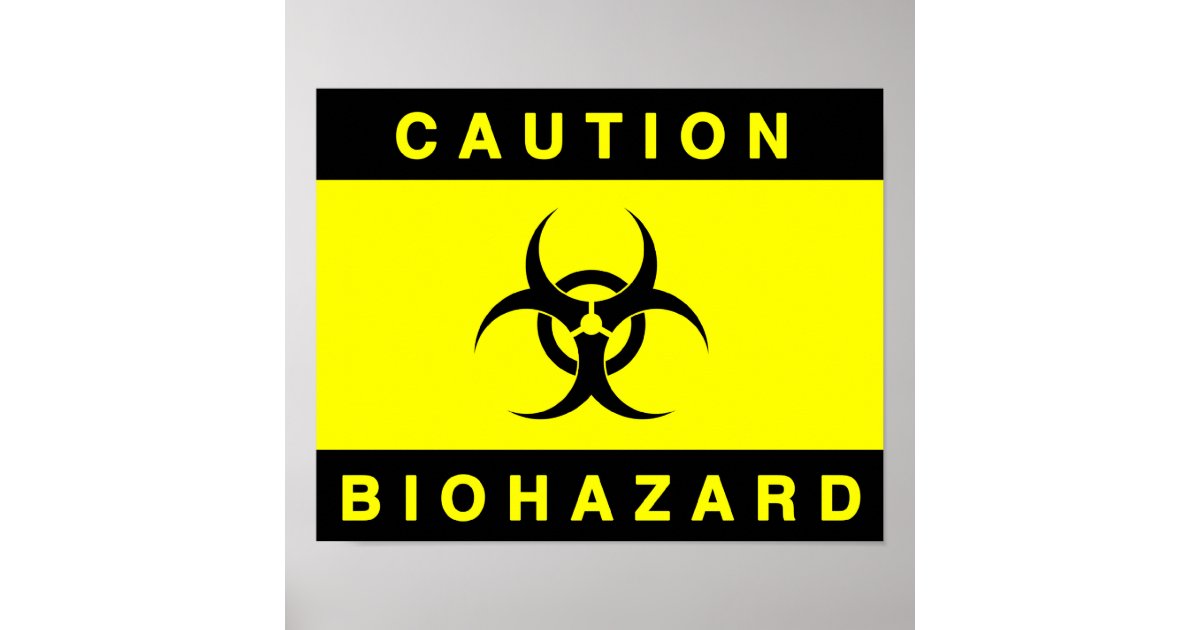 Biohazard Poster | Zazzle