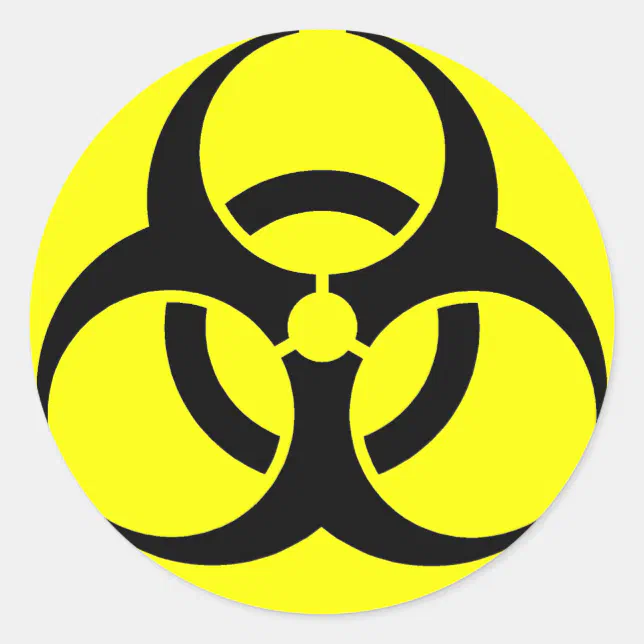 Biohazard! Sticker | Zazzle