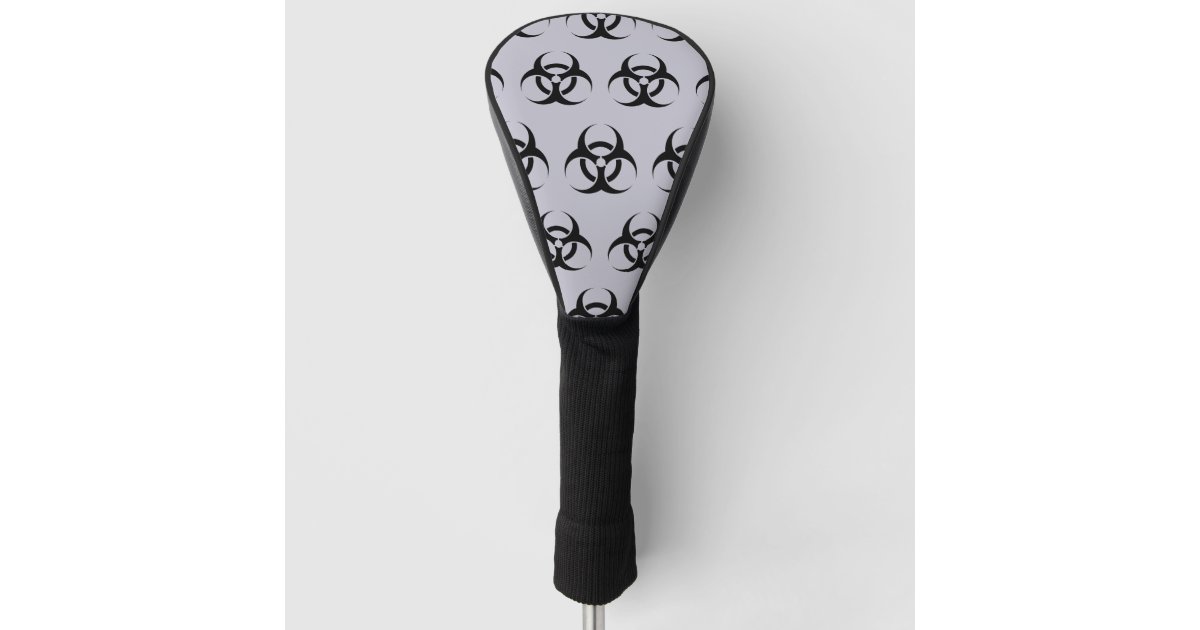 Biohazard Symbol Golf Head Cover | Zazzle