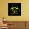 Biohazard Zombie Warning Poster | Zazzle