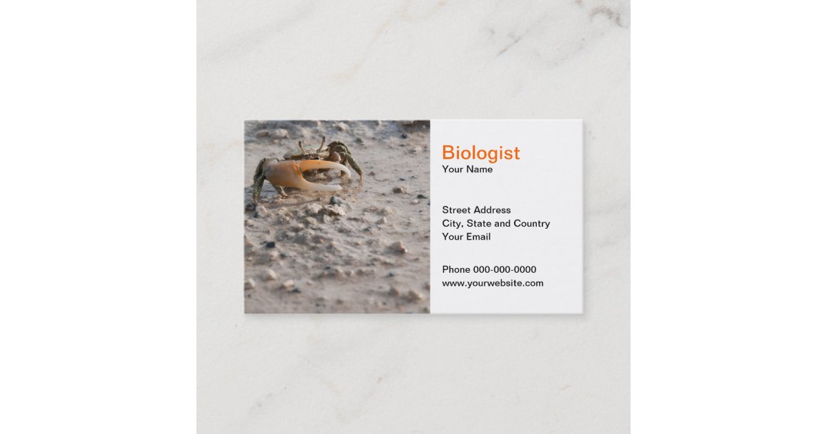 Biologist Business Card | Zazzle