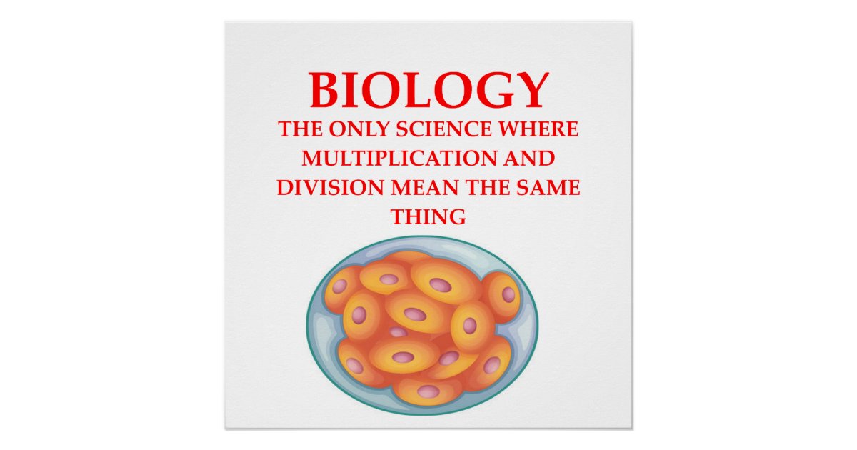 biology poster | Zazzle