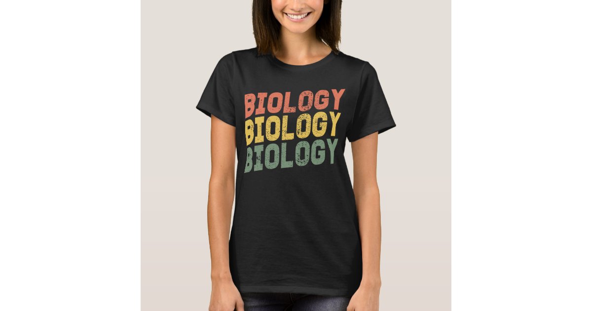 biology T-Shirt | Zazzle