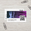 Biomedical Engineer QR Code Business Card | Zazzle