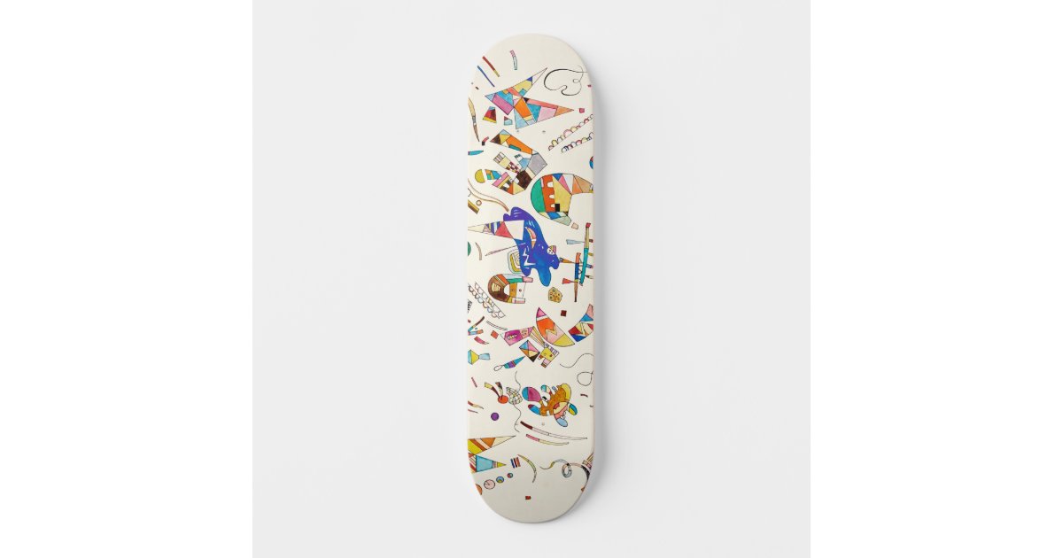 Biomorphic Geometry | Wassily Kandinsky | Skateboard | Zazzle