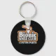 Bionic Knee Club Knee Replacement Surgery 70s Logo Keychain | Zazzle