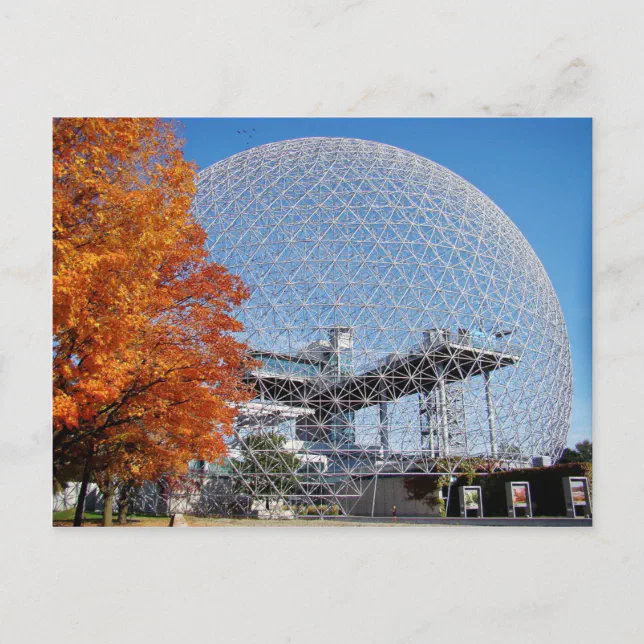Biosphere Montreal Postcard | Zazzle