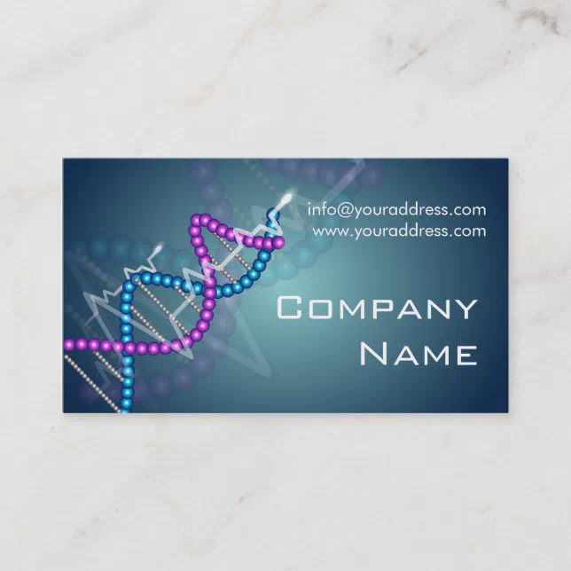 Biotechnology / Biotechnologist Neuron Doctor Business Card | Zazzle