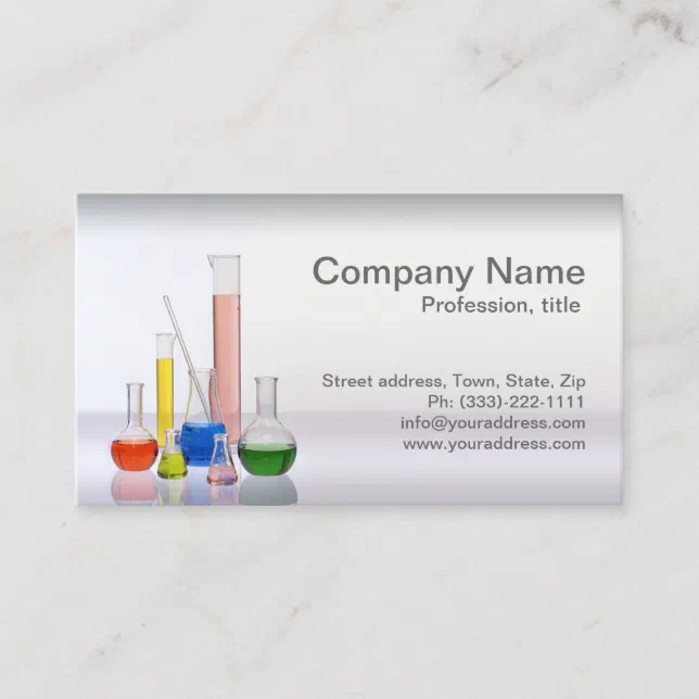 Biotechnology & Pharmaceuticals Business Card | Zazzle