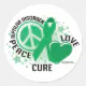 Bipolar Disorder PLC Classic Round Sticker | Zazzle
