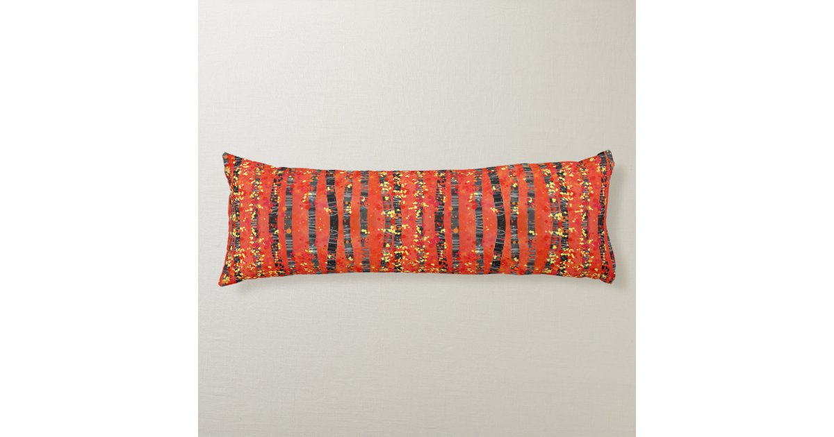 Birch Aspen Tree Forest Body Pillow | Zazzle