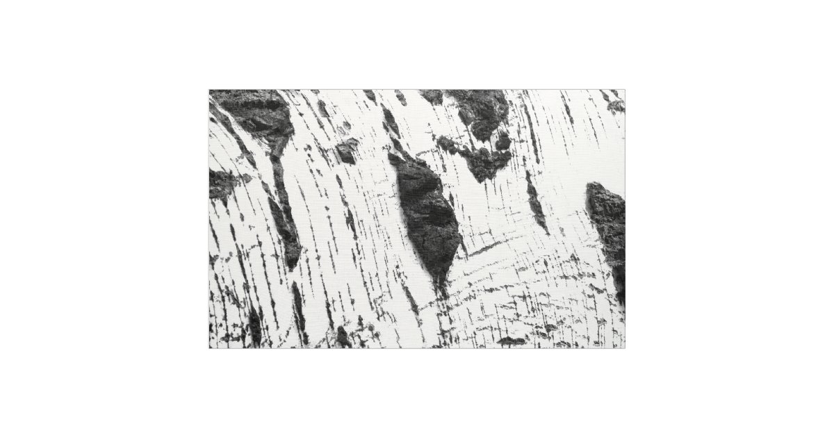 Birch bark pattern fabric | Zazzle