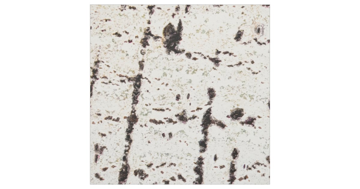 Birch bark pattern fabric | Zazzle