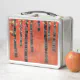 Birch Tree Forest Landscape Metal Lunch Box | Zazzle