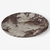 Birch Tree Skin Photo Paper Plates 9 | Zazzle
