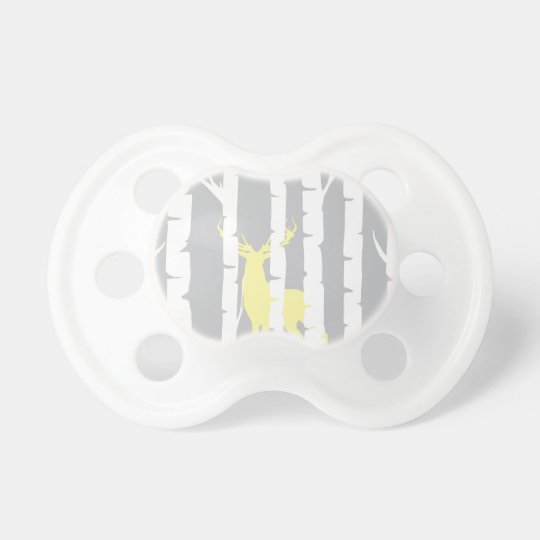 Deer Hunting Skull w/ Antlers Pacifier | Zazzle.com
