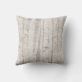 Birch Trees Throw Pillow | Zazzle