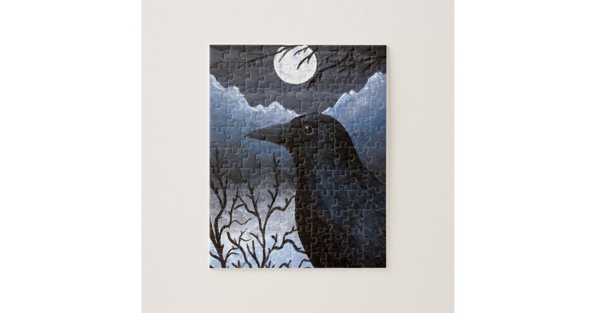 Bird 58 Crow Raven Jigsaw Puzzle | Zazzle
