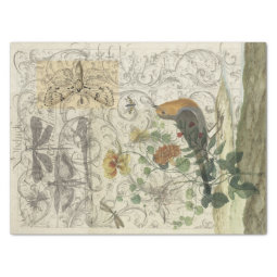 Bird Collage Tissue Paper | Zazzle