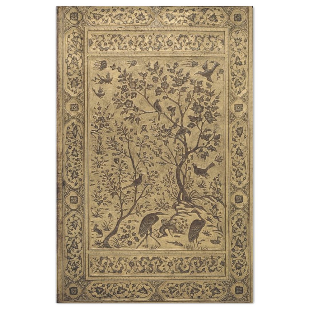 Bird & Forest Tapestry Decoupage Paper | Zazzle
