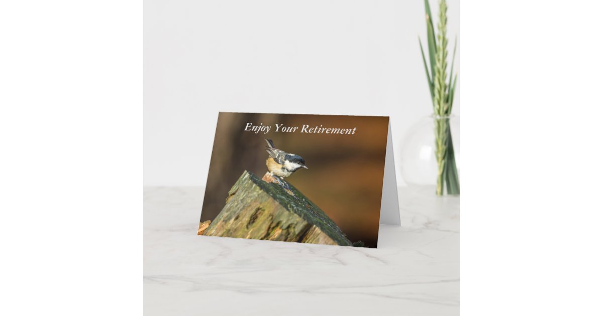 Bird Retirement Card | Zazzle