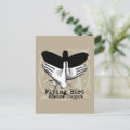 Bird Shadow Puppet Hand Vintage Postcard | Zazzle