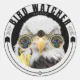 Bird Watcher 'watcher', Bird Watching Eagle Classic Round Sticker | Zazzle