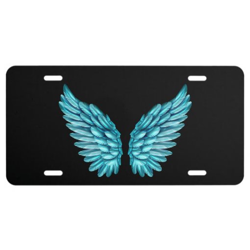 Bird Wings License Plate | Zazzle