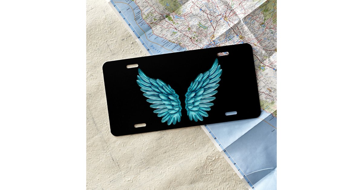 Bird Wings License Plate | Zazzle