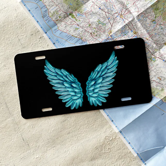 Bird Wings License Plate | Zazzle
