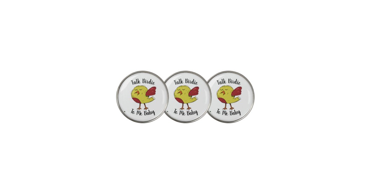 Birdie Golf Ball Marker | Zazzle